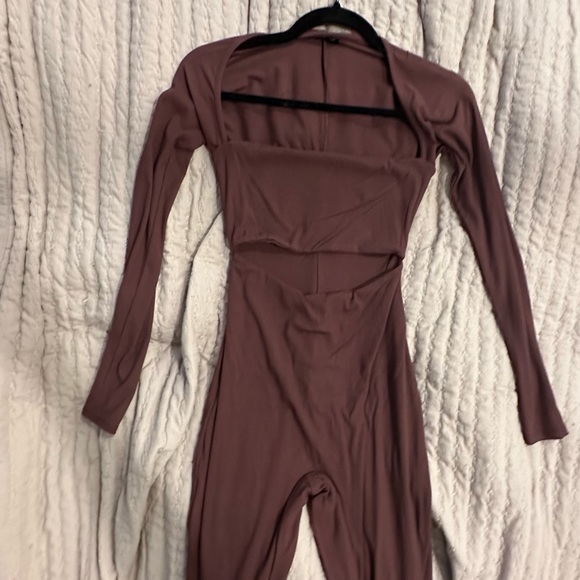 naked wardrobe | Pants & Jumpsuits | Naked Wardrobe Cutout Jumpsuit | Poshmark